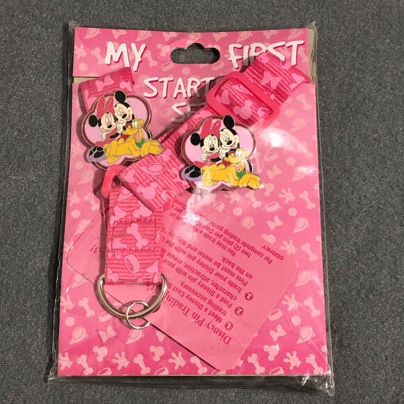 Disney | Accessories | Disney Parks My First Starter Set Pins Lanyard ...